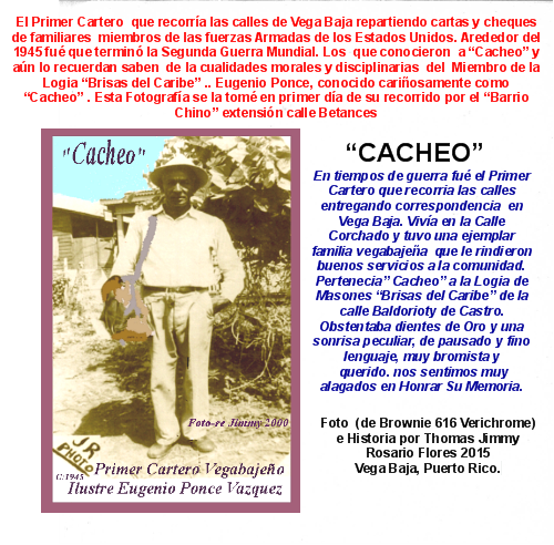 Recordando la Historia: «Cacheo», el primer cartero (1945) – La voz ...